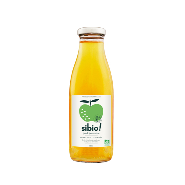 Jus de pomme BIO - 75cl | Thomas Traiteur